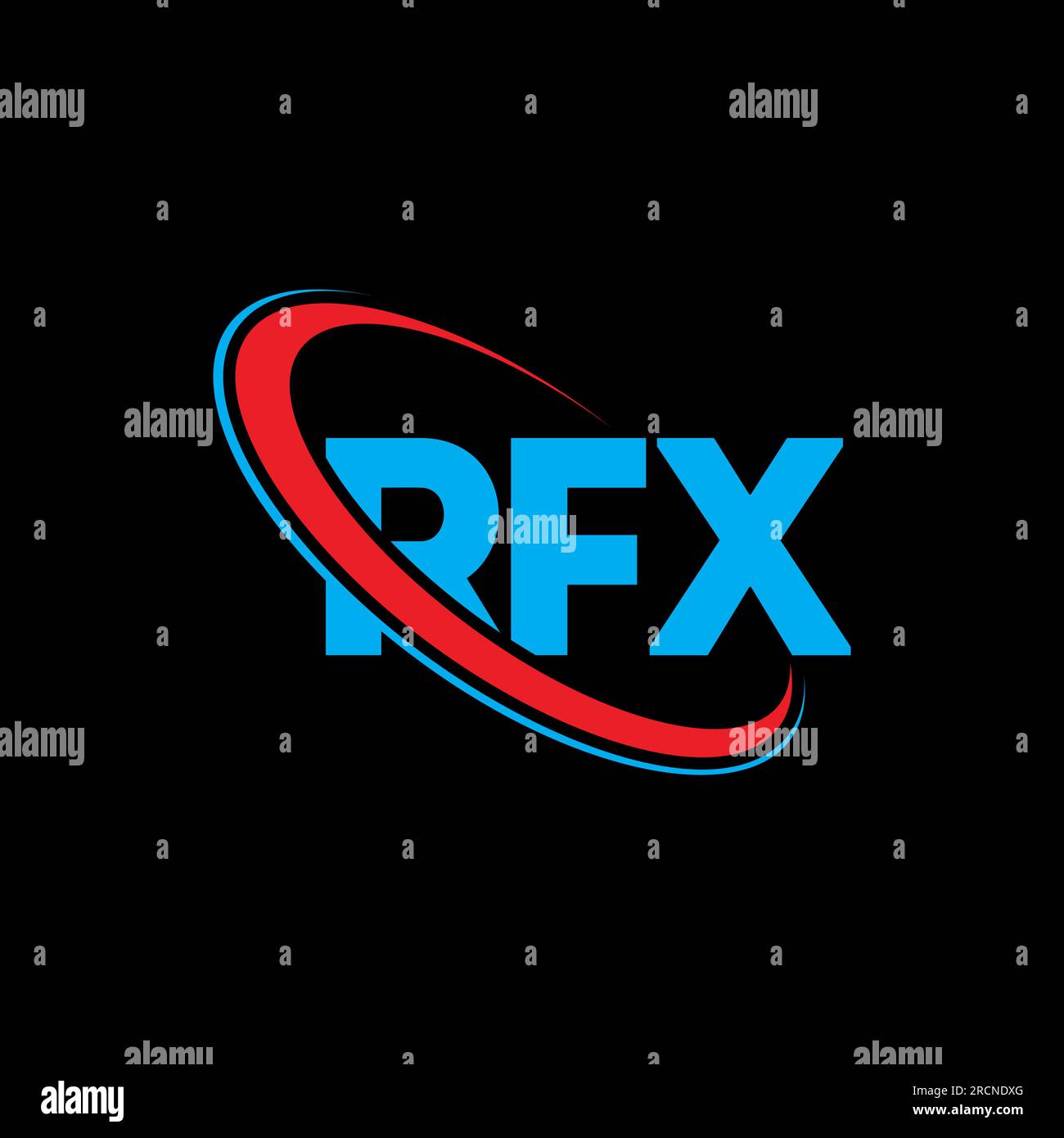 RFX logo. RFX letter. RFX letter logo design. Initials RFX logo linked ...