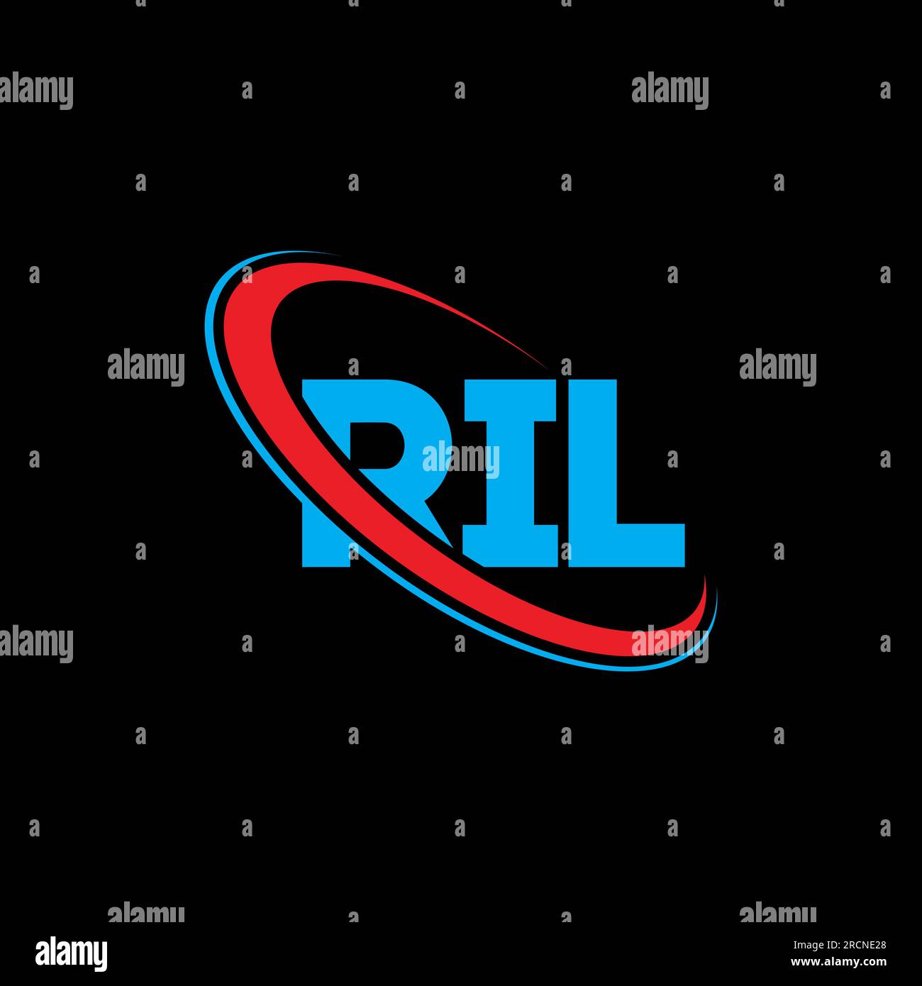 RIL logo. RIL letter. RIL letter logo design. Initials RIL logo linked ...