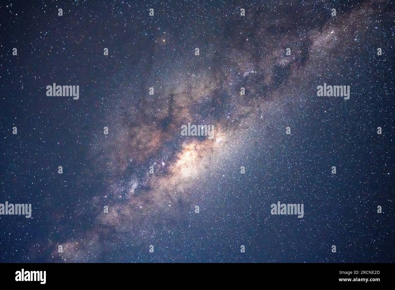 The Milky Way core and stars in the night sky Stock Photo - Alamy