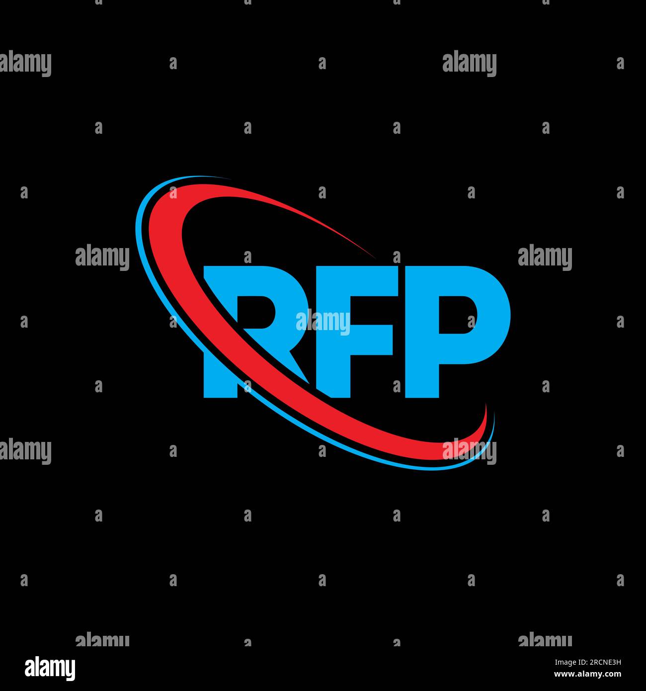 RFP logo. RFP letter. RFP letter logo design. Initials RFP logo linked ...