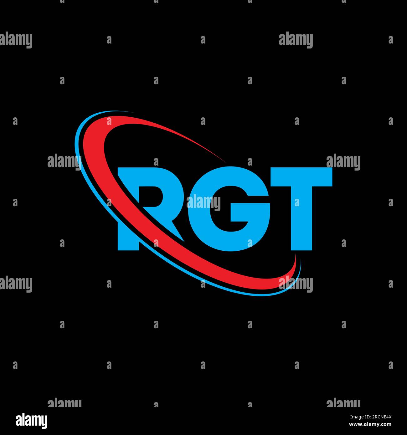RGT logo. RGT letter. RGT letter logo design. Initials RGT logo linked ...
