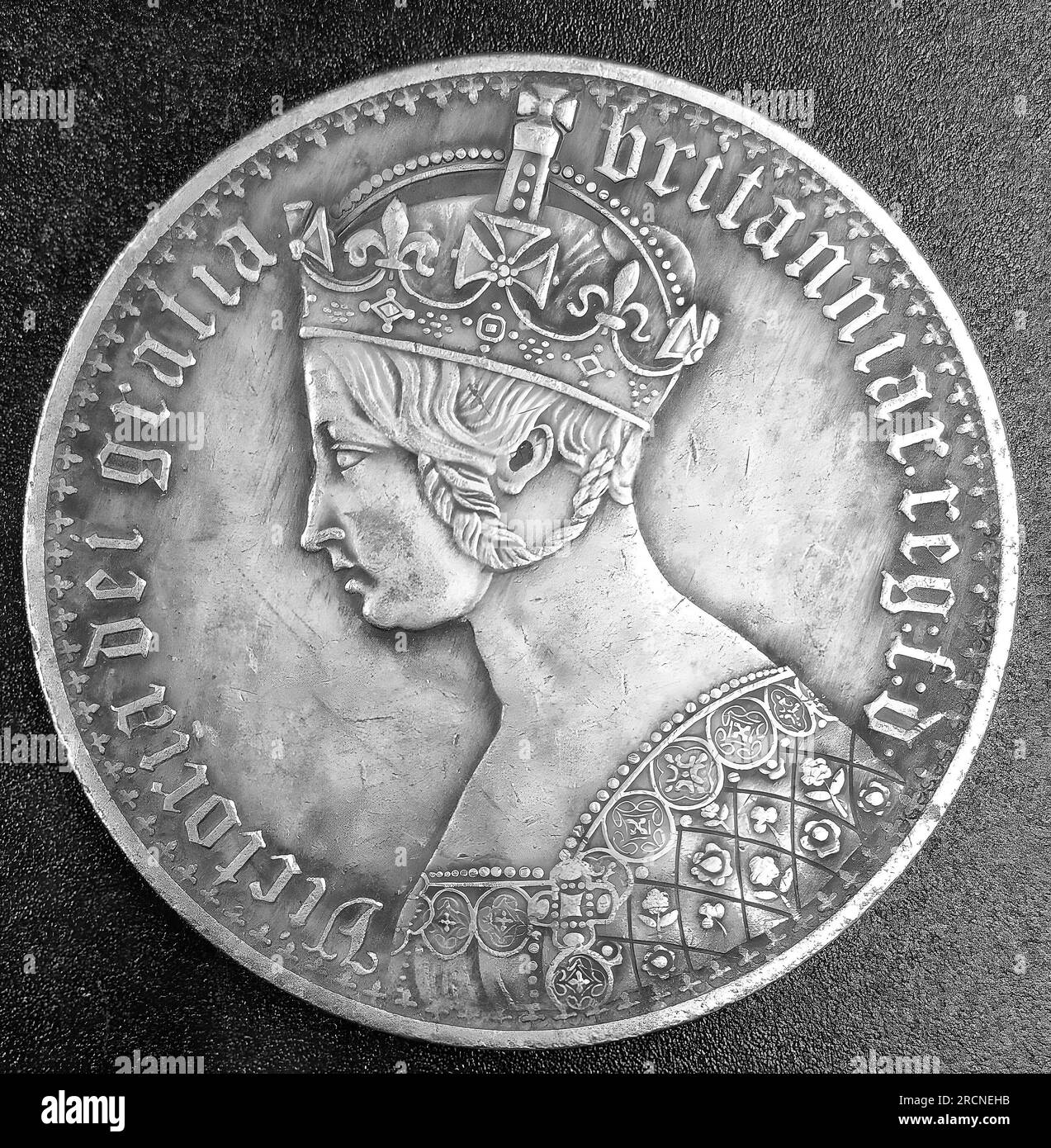Britannia coin design hi-res stock photography and images - Alamy