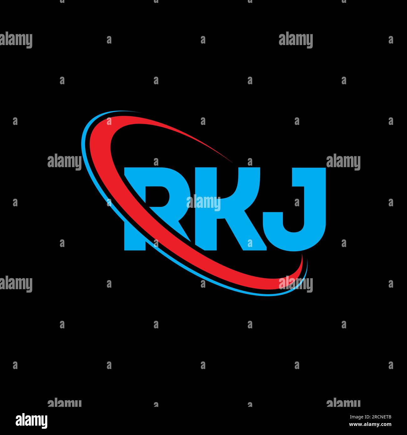 Rkj logo design hi-res stock photography and images - Alamy