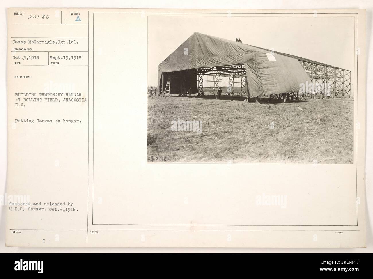 Bolling field hangar construction hi-res stock photography and images ...