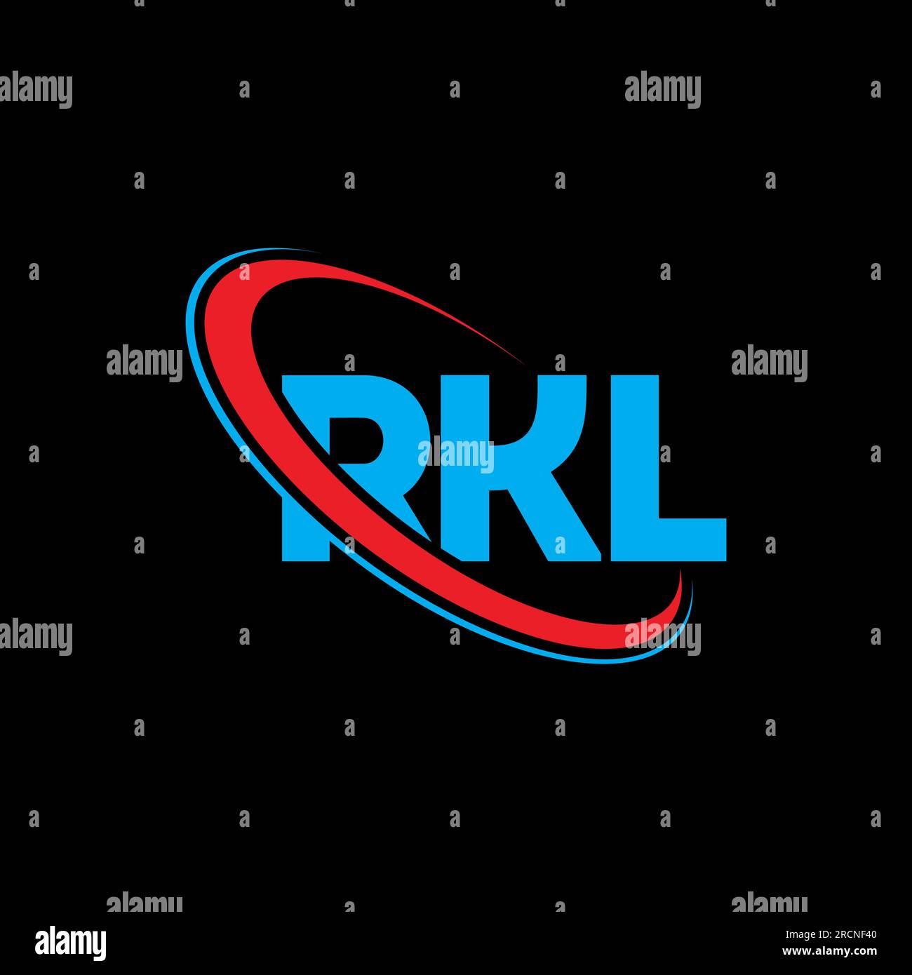 RKL logo. RKL letter. RKL letter logo design. Initials RKL logo linked ...