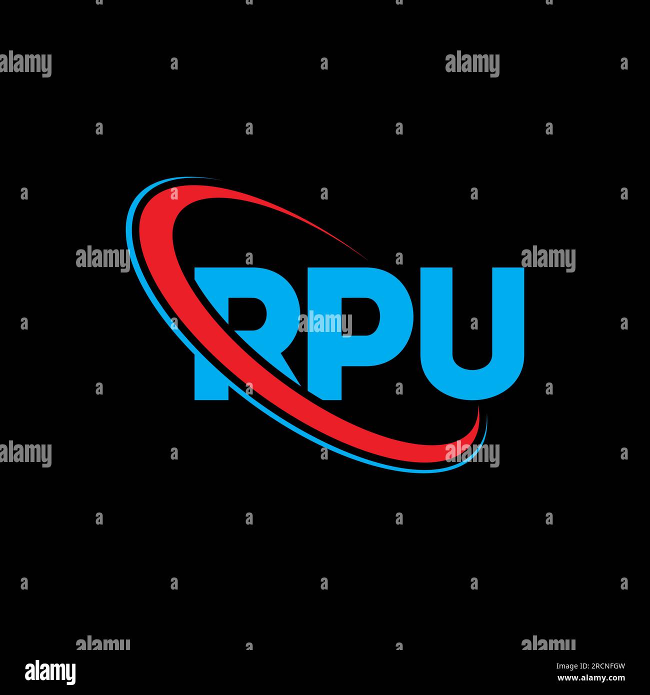 Rpu logo design hi-res stock photography and images - Alamy