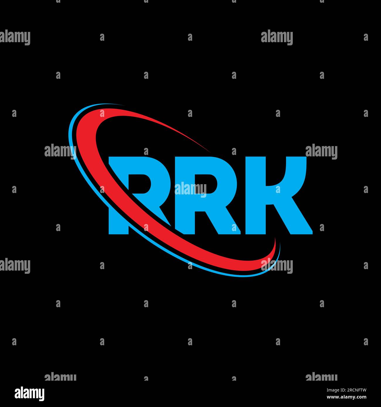 RRK logo. RRK letter. RRK letter logo design. Initials RRK logo linked ...