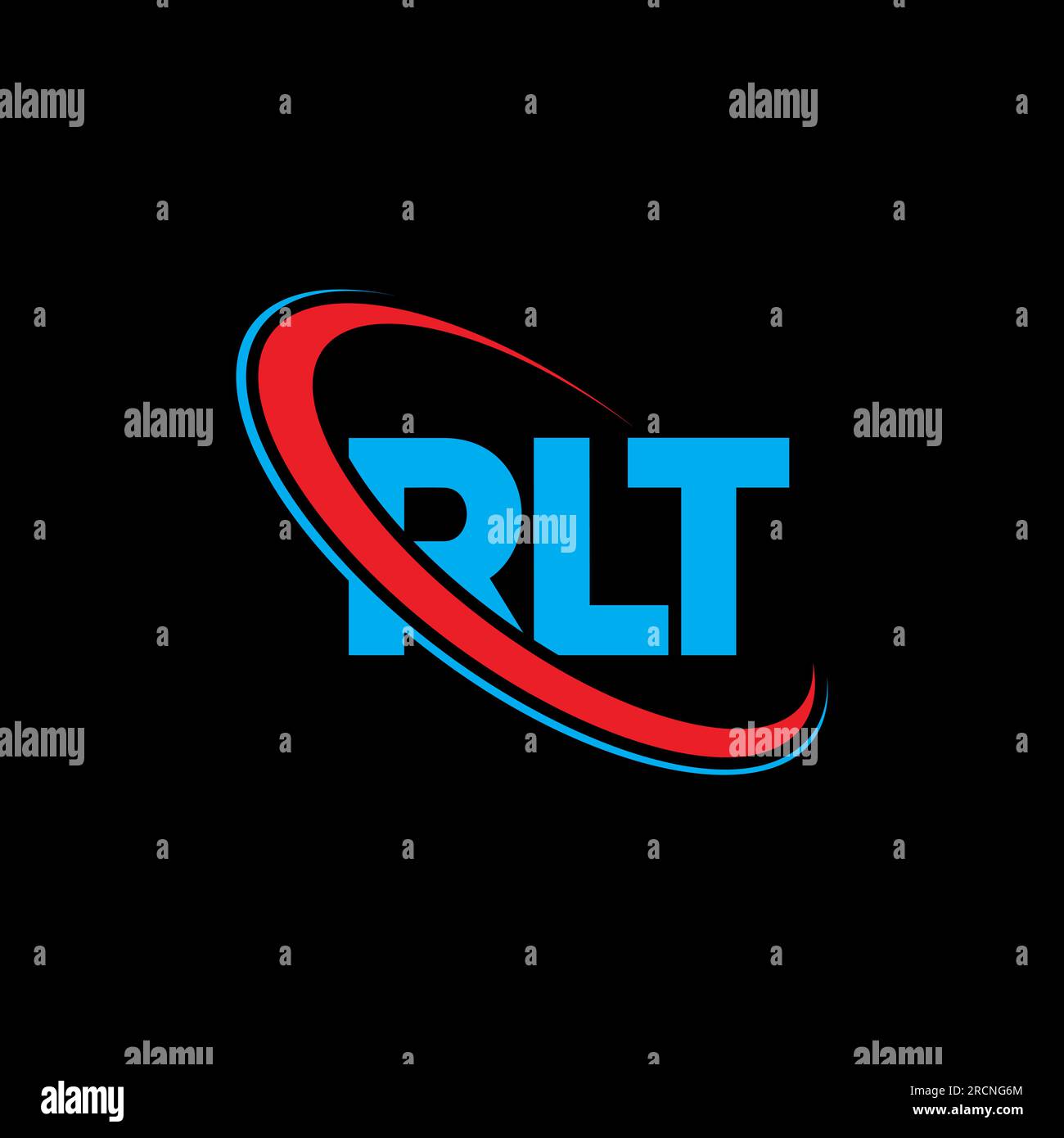 RLT logo. RLT letter. RLT letter logo design. Initials RLT logo linked ...