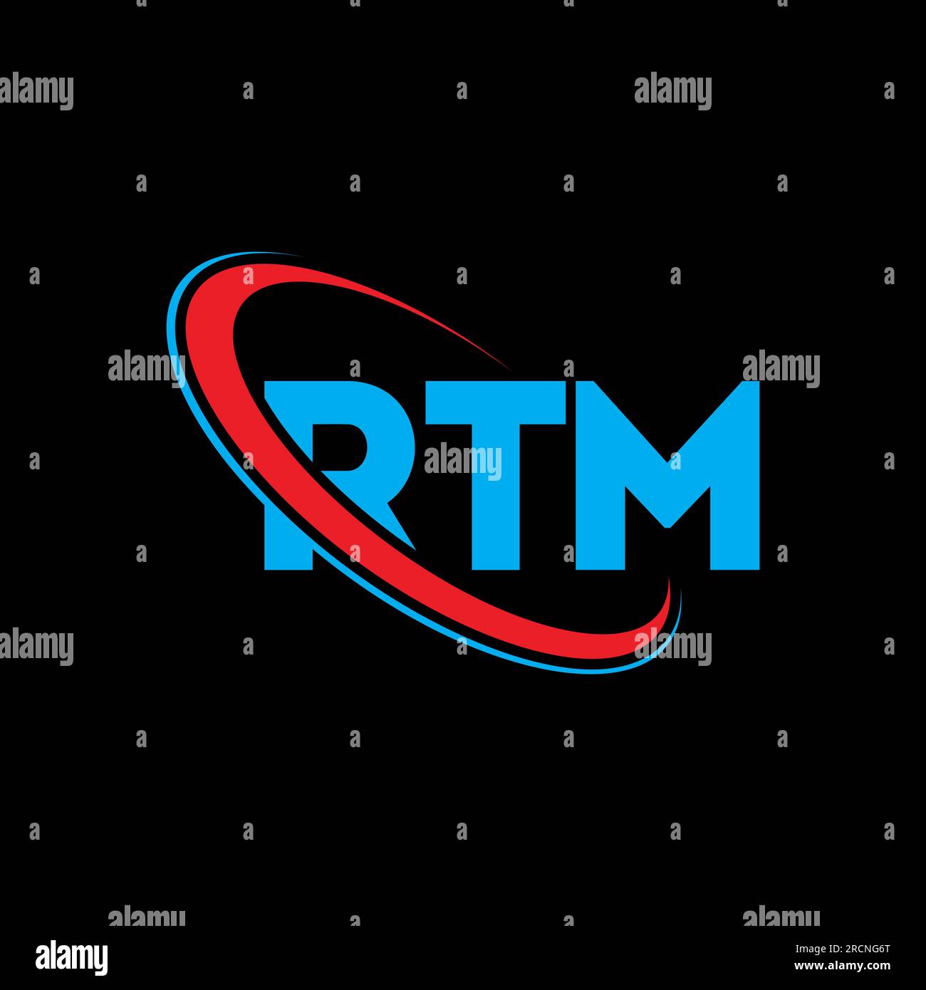 RTM logo. RTM letter. RTM letter logo design. Initials RTM logo linked ...
