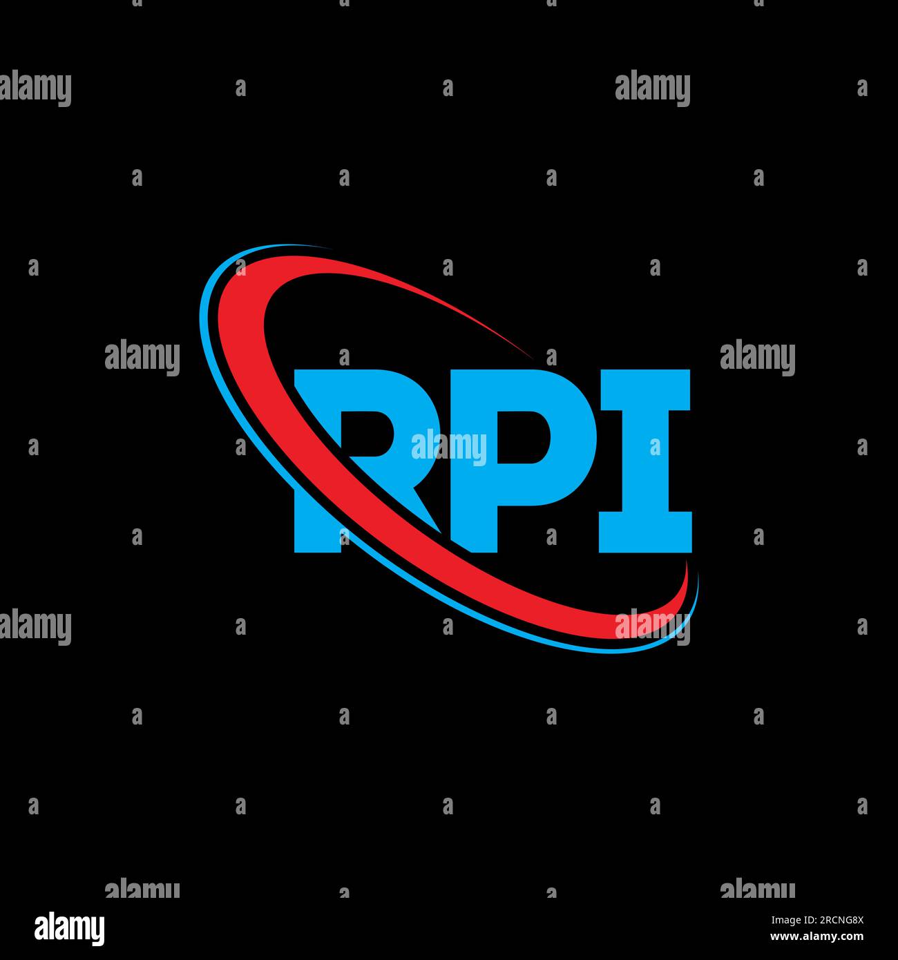 Rpi Logo Rpi Letter Rpi Letter Logo Design Initials Rpi Logo Linked