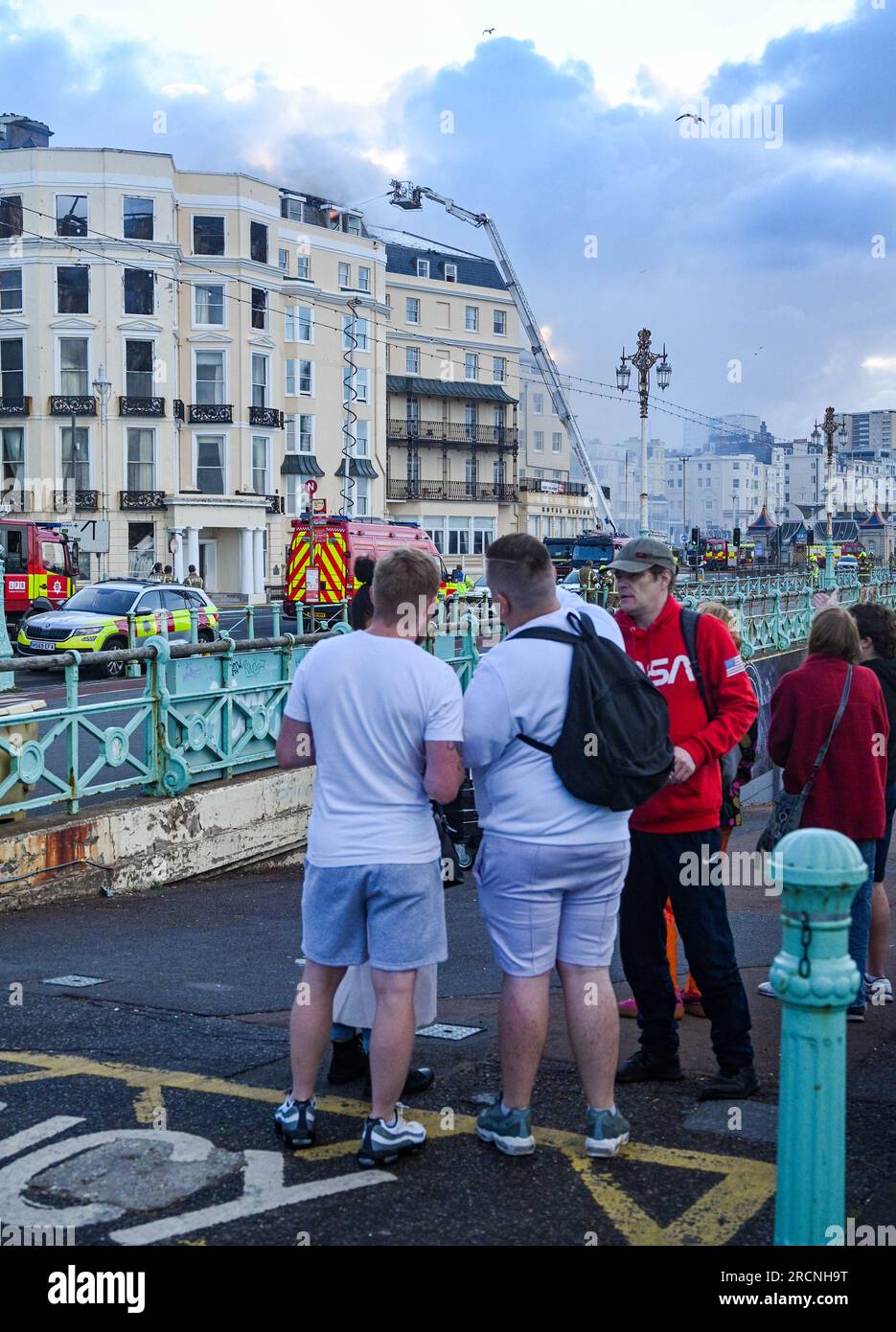 Royal albion hotel fire 2023 hi-res stock photography and images - Alamy