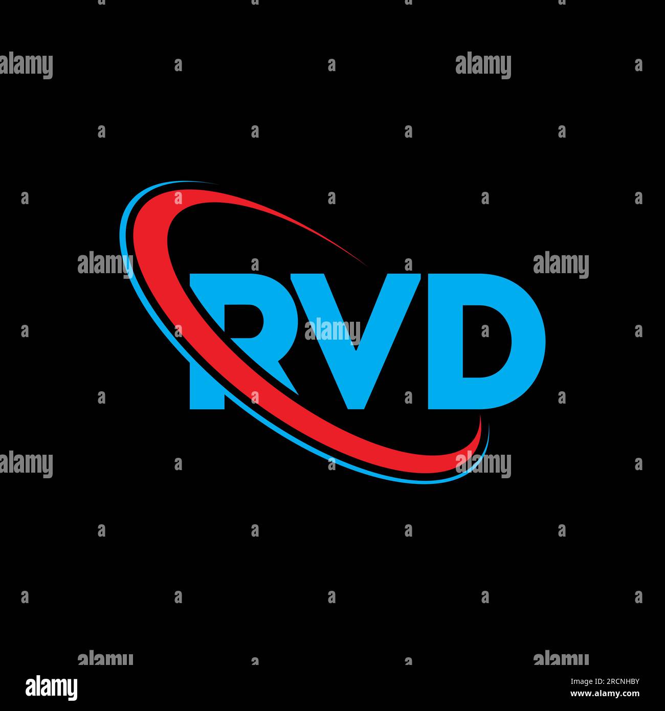 RVD logo. RVD letter. RVD letter logo design. Initials RVD logo linked ...