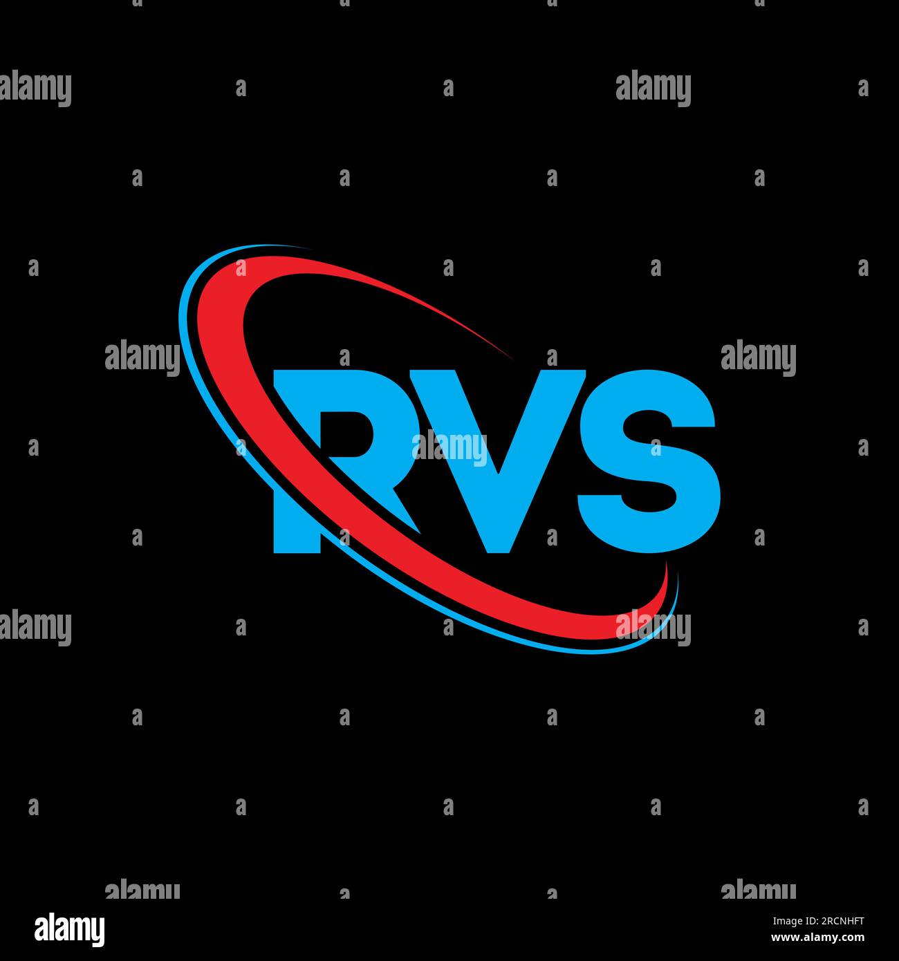 RVS logo. RVS letter. RVS letter logo design. Initials RVS logo linked ...