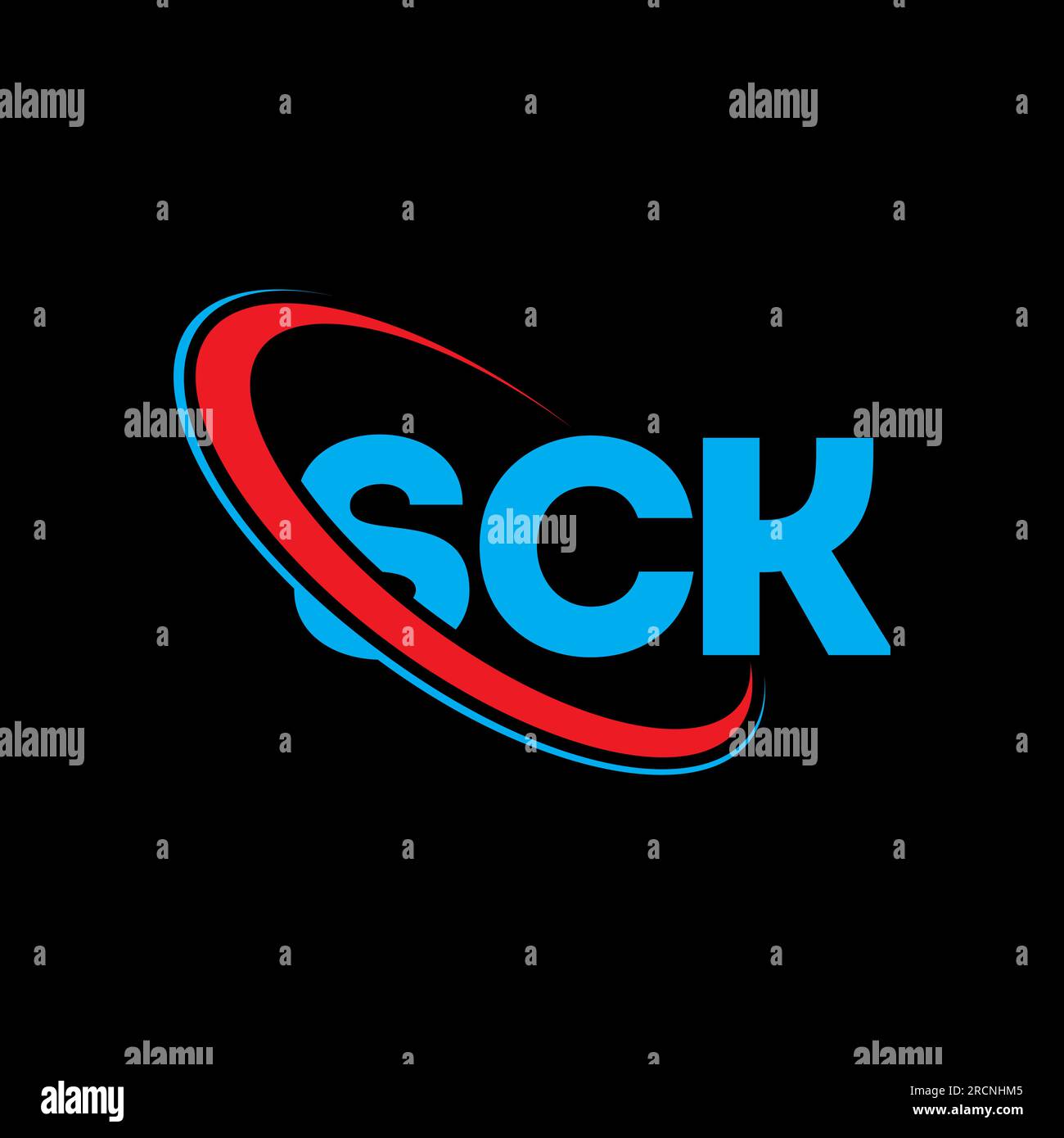 SCK logo. SCK letter. SCK letter logo design. Initials SCK logo linked ...