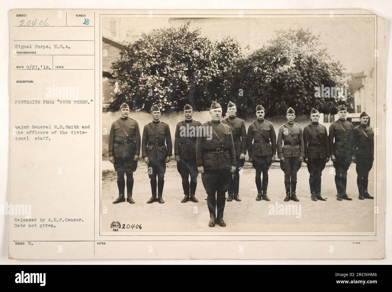 Major general w r smith hi-res stock photography and images - Alamy