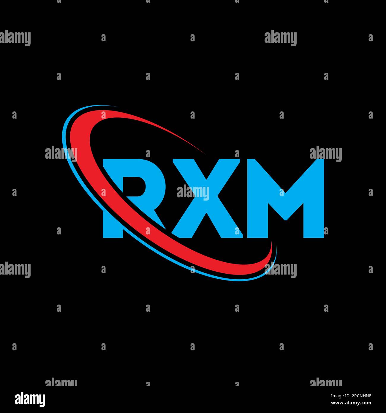 Rxm logo design hi-res stock photography and images - Alamy