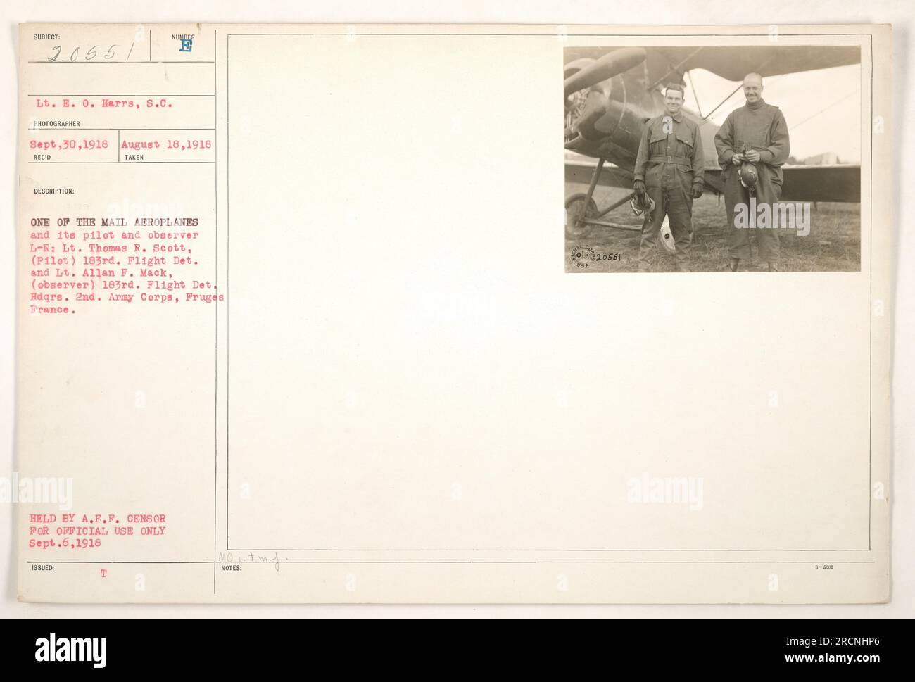 Lt allan f mack hi-res stock photography and images - Alamy