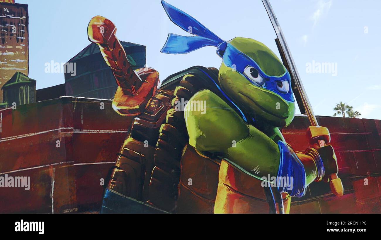 West Hollywood, California, USA 15th July 2023 Teenage Mutant Ninja ...