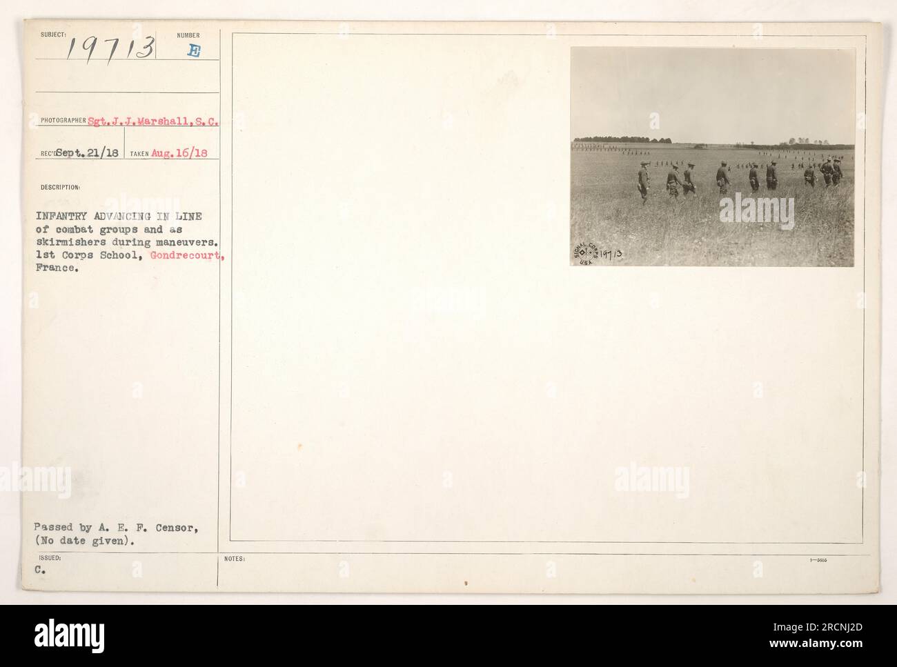 Caption: "Image depicts soldiers from the 1st Corps School at ...