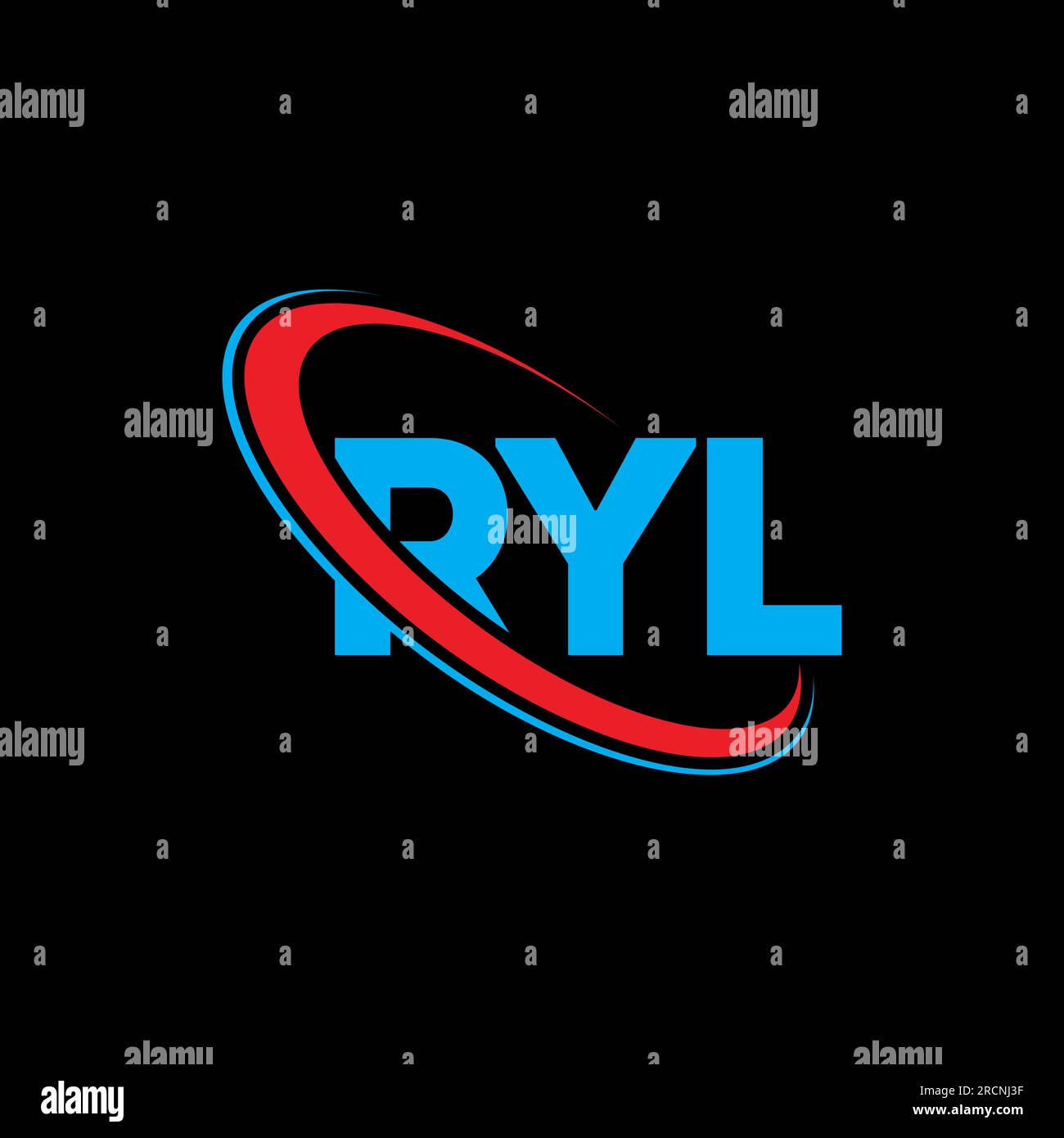 Ryl logo design hi-res stock photography and images - Alamy