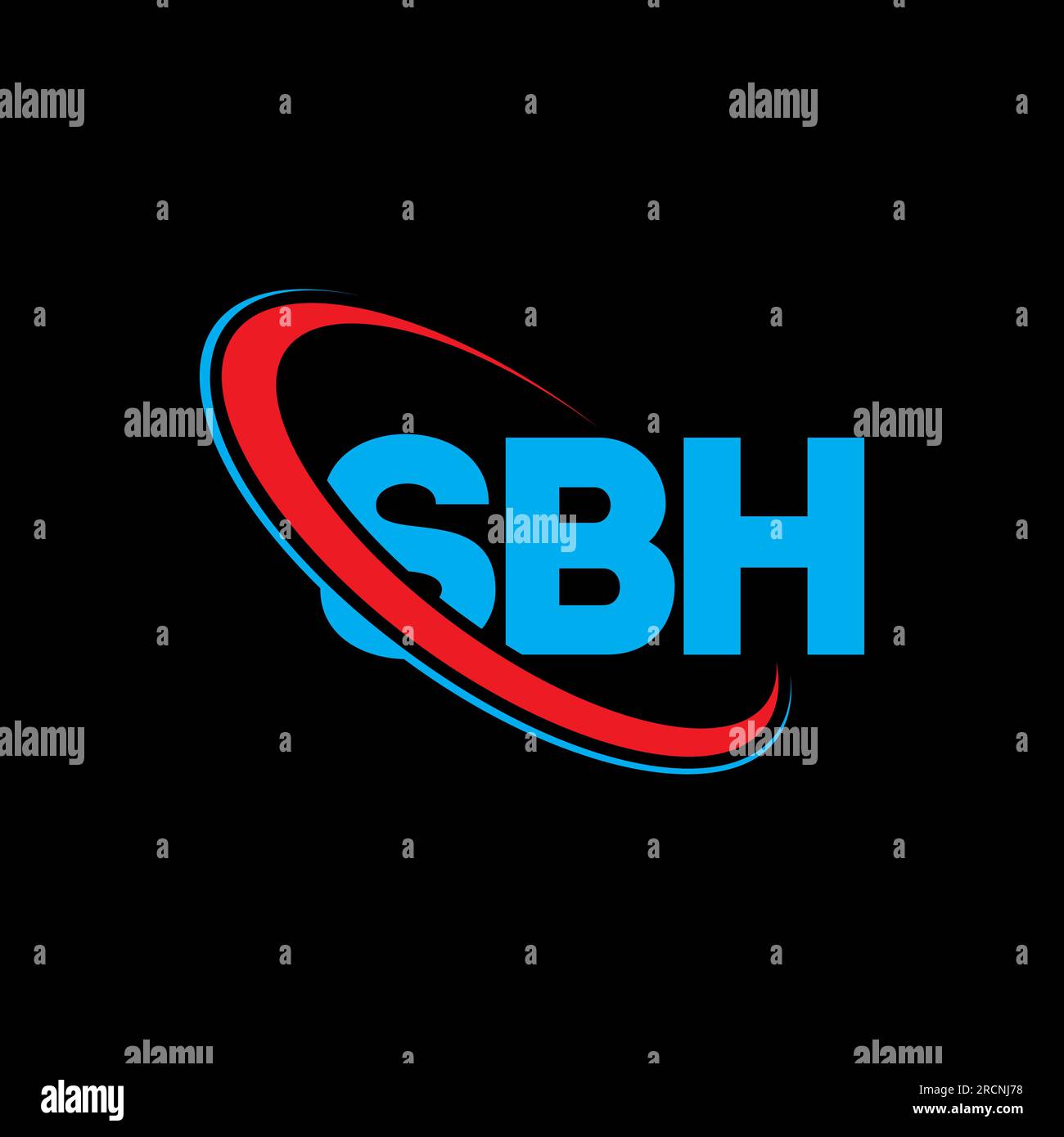 SBH logo. SBH letter. SBH letter logo design. Initials SBH logo linked ...