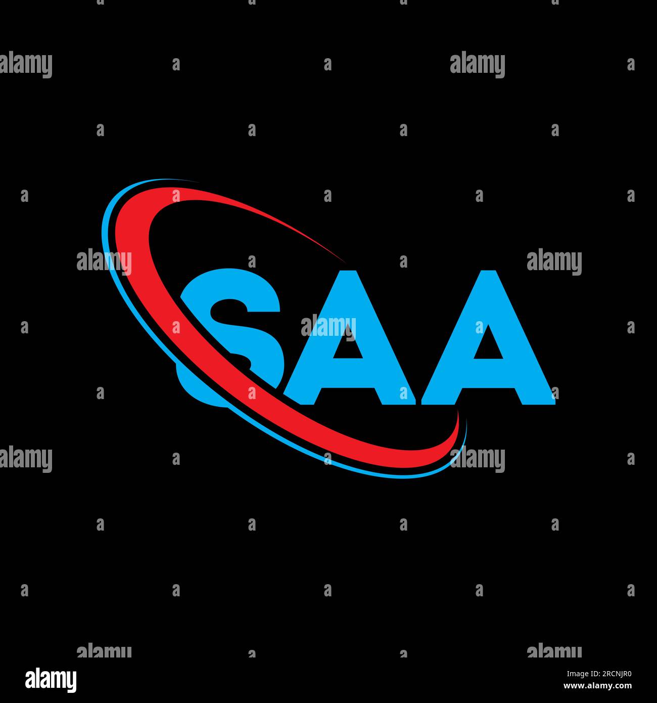 SAA logo. SAA letter. SAA letter logo design. Initials SAA logo linked ...