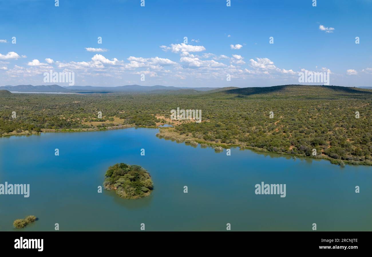 Notwane river and dam in Botswana, near Gaborone tourist attraction ...