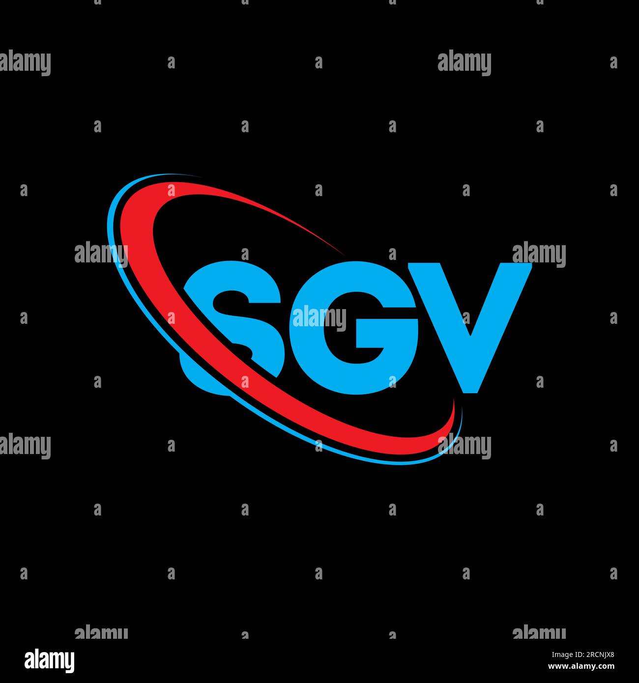 SGV logo. SGV letter. SGV letter logo design. Initials SGV logo linked ...