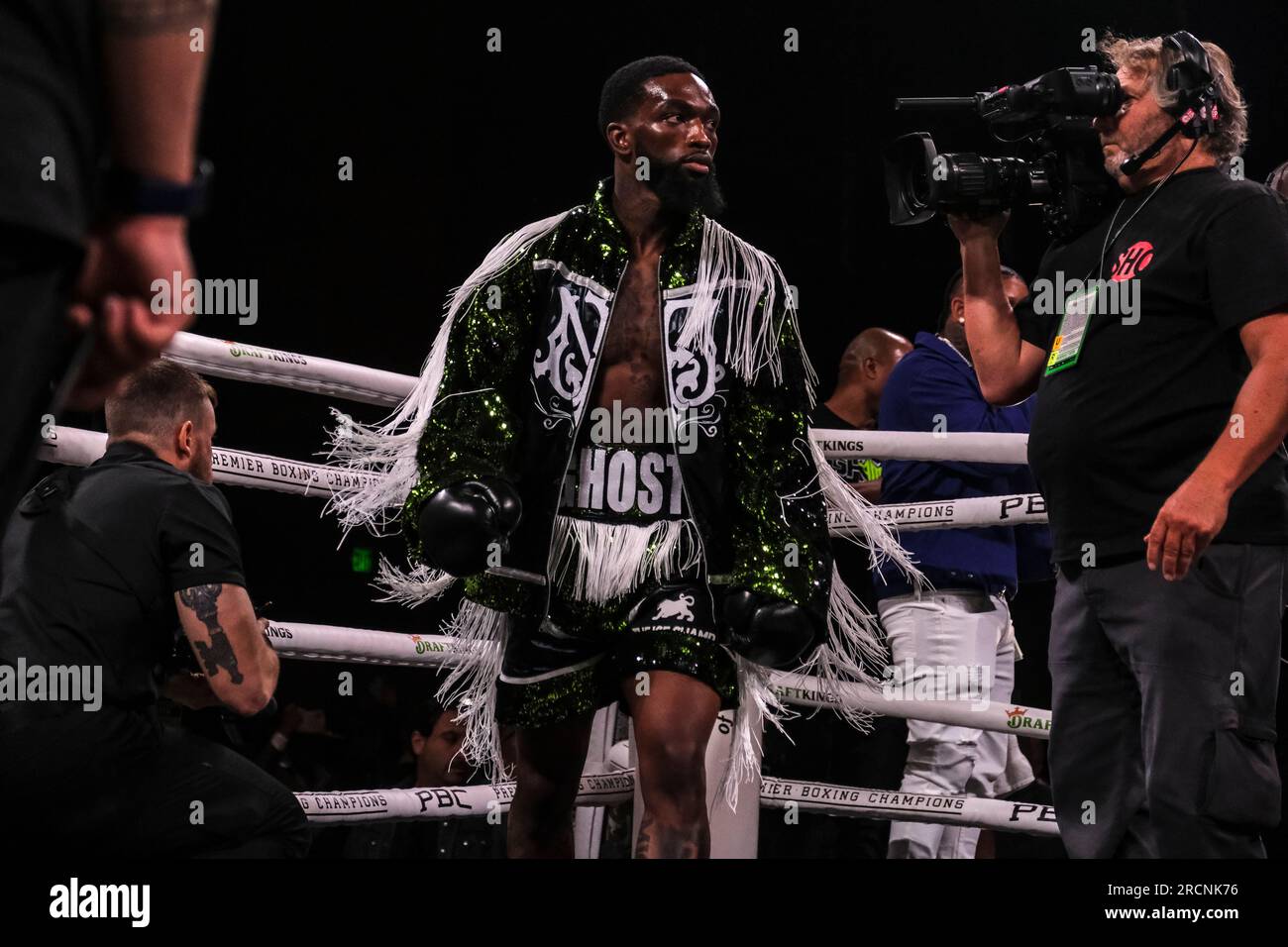 Las Vegas, Nevada, USA. 14th July, 2023. Lightweight contender Frank ... Las Vegas, Nevada, USA. 14th July, 2023. Lightweight contender Frank ...