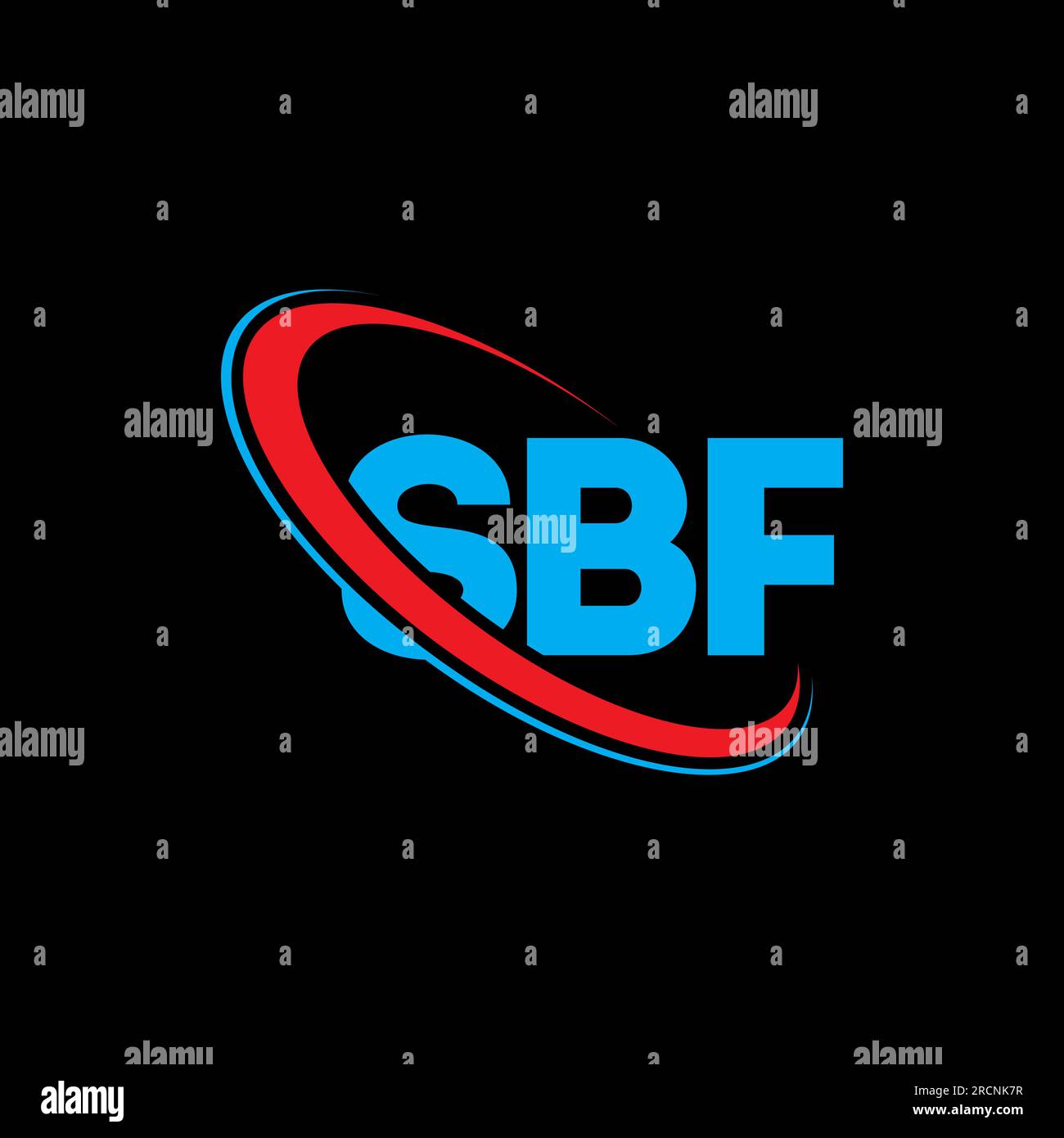 SBF logo. SBF letter. SBF letter logo design. Initials SBF logo linked ...