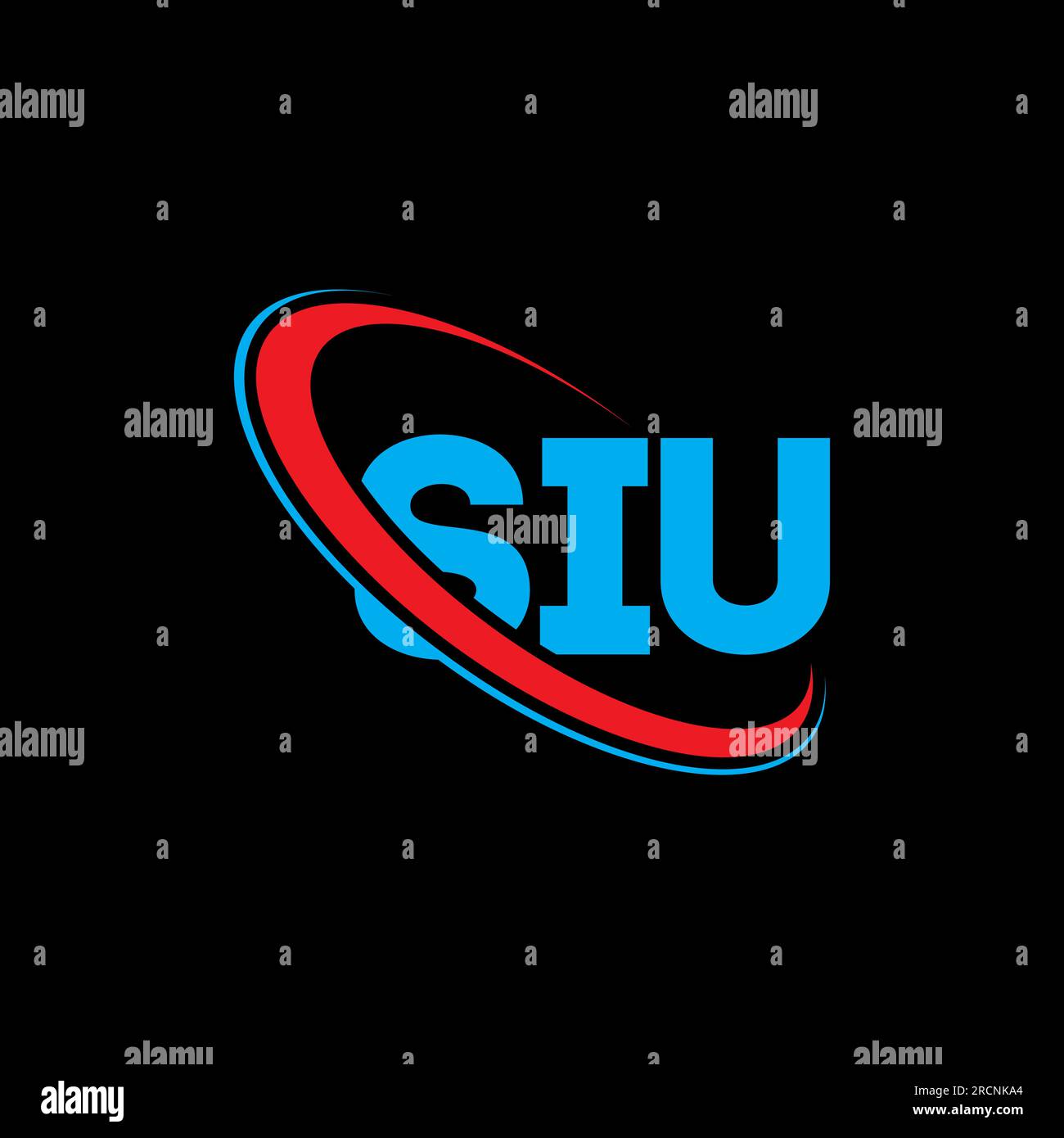 SIU logo. SIU letter. SIU letter logo design. Initials SIU logo linked ...