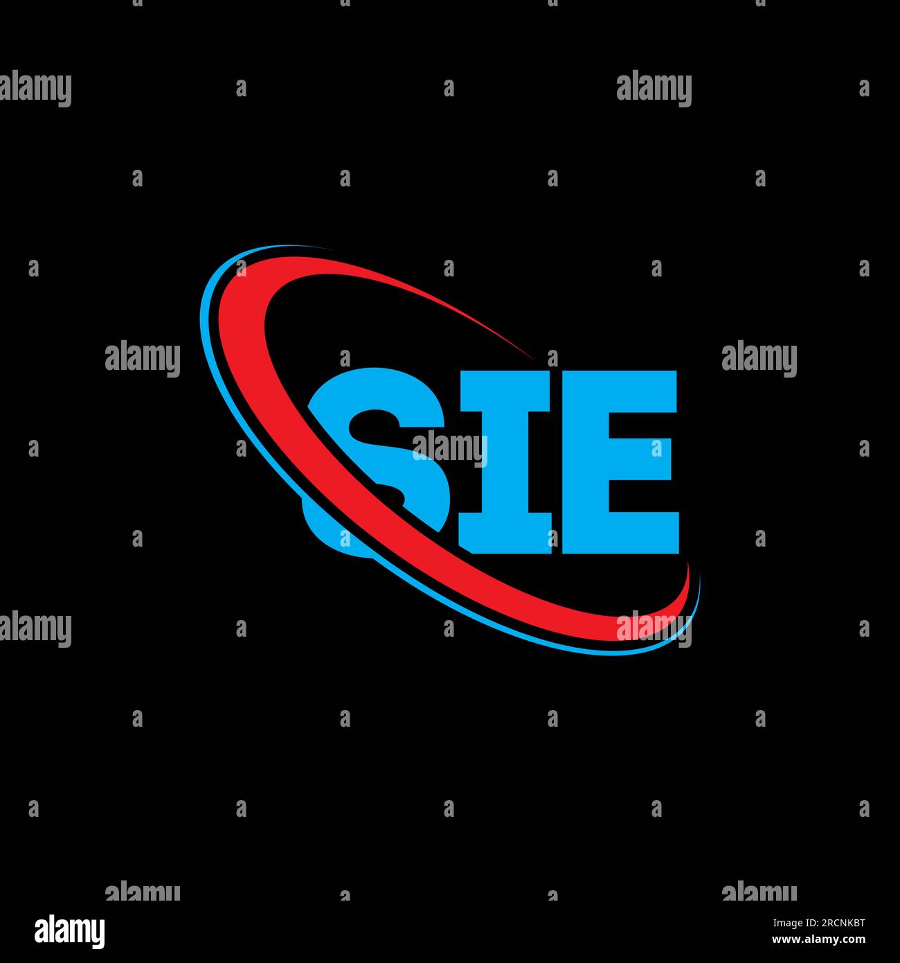 SIE logo. SIE letter. SIE letter logo design. Initials SIE logo linked ...