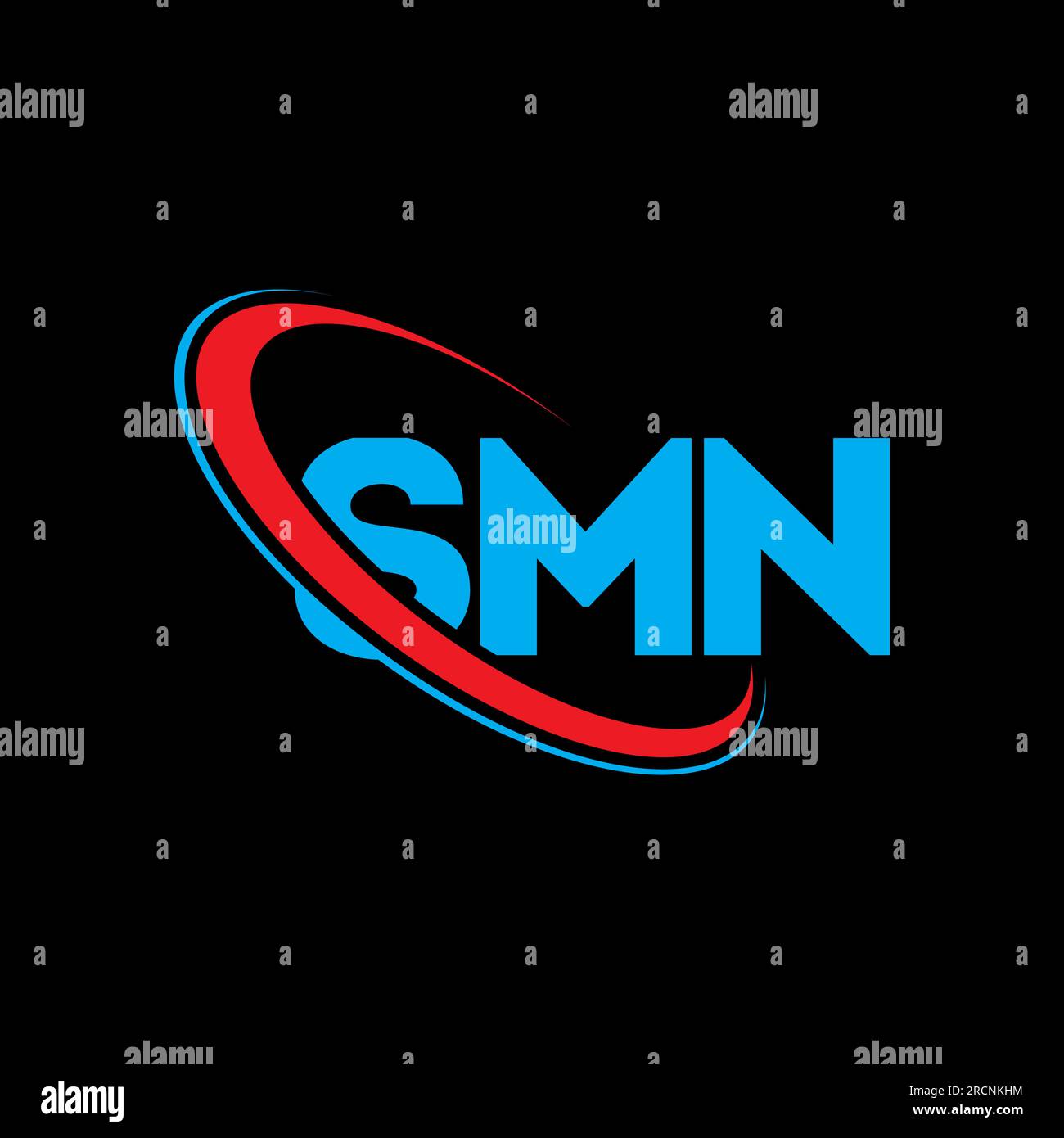 SMN logo. SMN letter. SMN letter logo design. Initials SMN logo linked ...