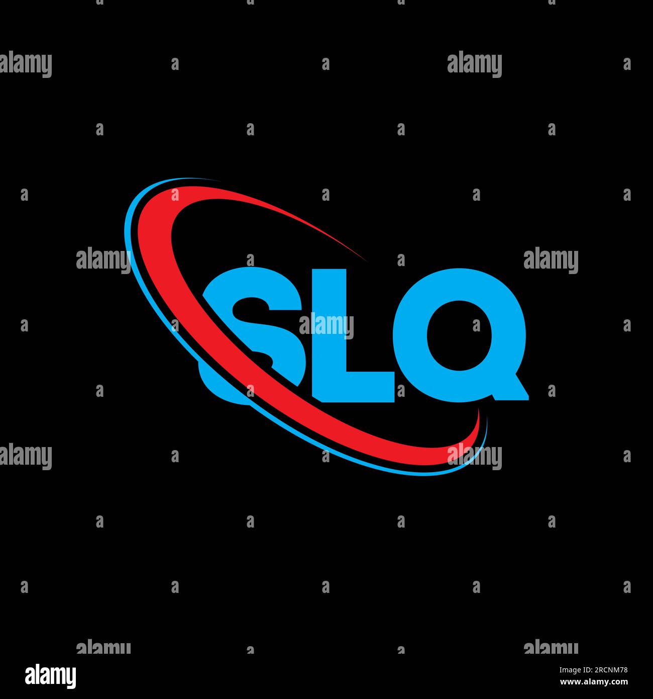 SLQ logo. SLQ letter. SLQ letter logo design. Initials SLQ logo linked ...