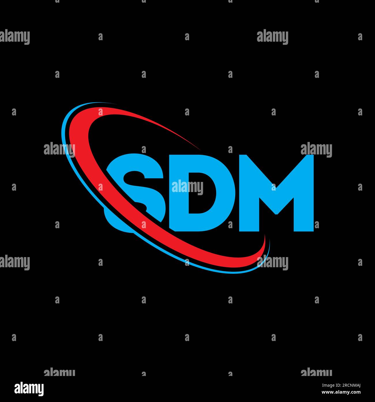 SDM logo. SDM letter. SDM letter logo design. Initials SDM logo linked ...