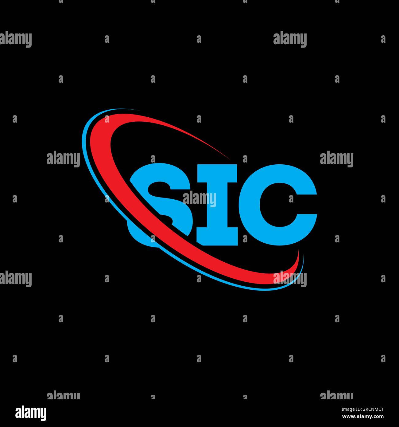 SIC logo. SIC letter. SIC letter logo design. Initials SIC logo linked ...