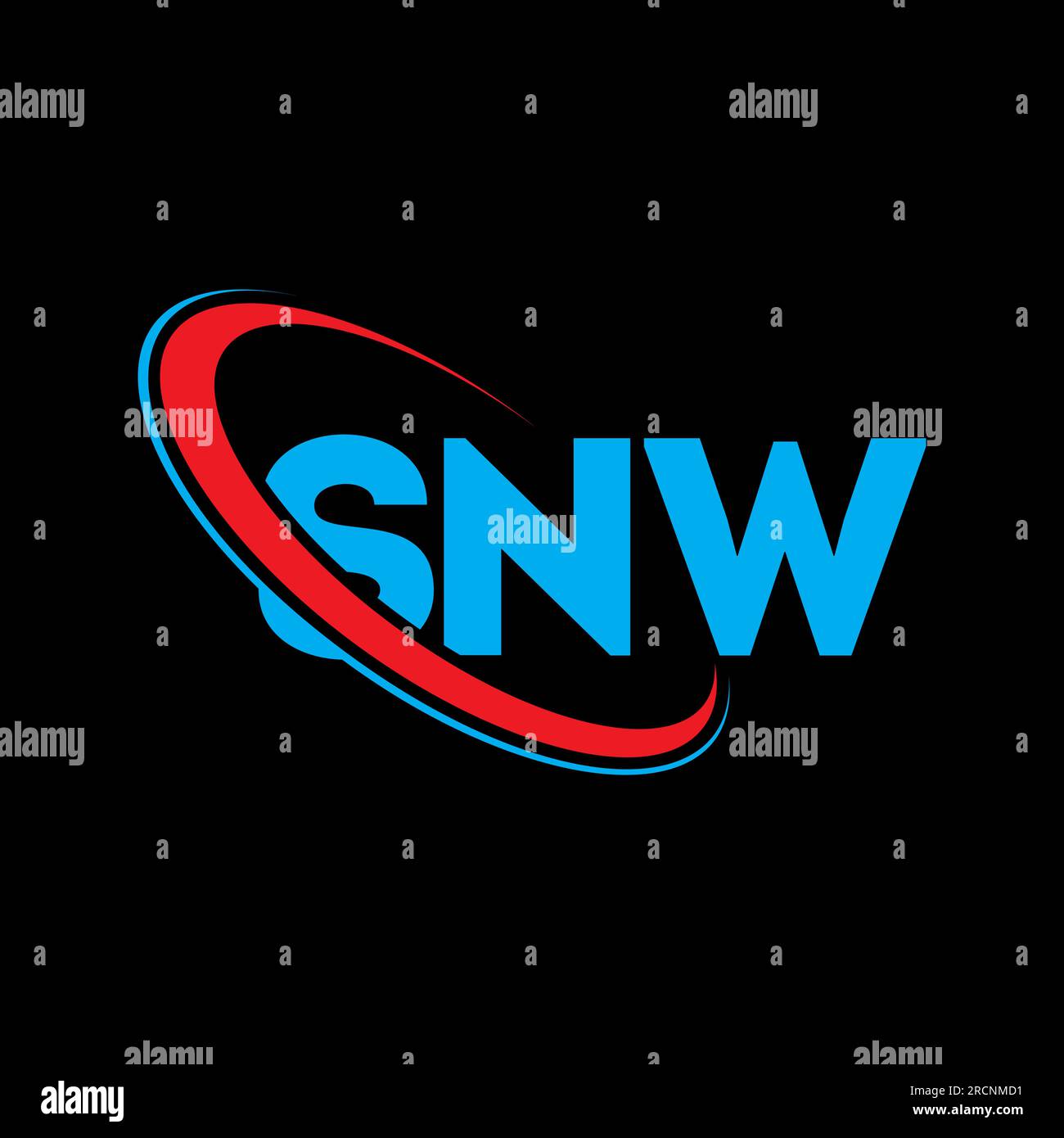 SNW logo. SNW letter. SNW letter logo design. Initials SNW logo linked ...