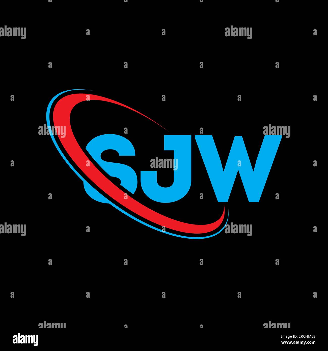 SJW logo. SJW letter. SJW letter logo design. Initials SJW logo linked ...