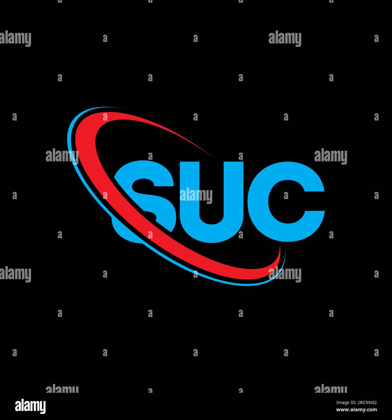 SUC logo. SUC letter. SUC letter logo design. Initials SUC logo linked ...