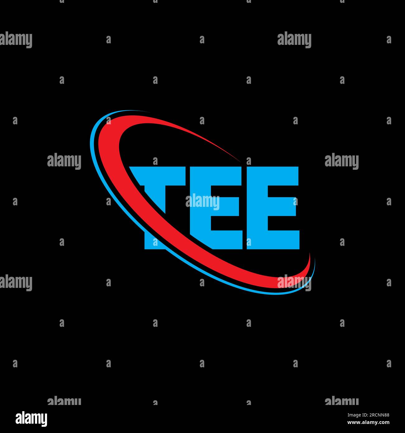 Tee circle logo hi-res stock photography and images - Alamy