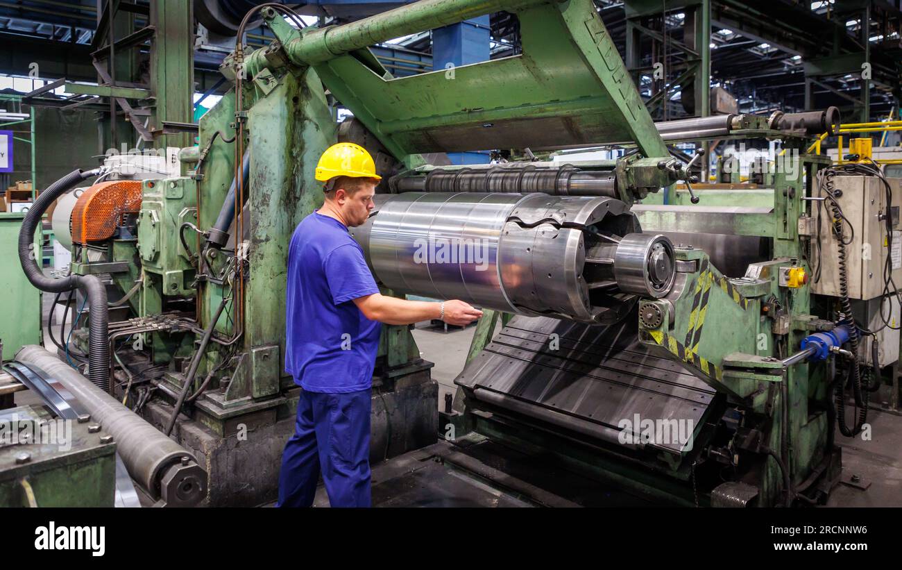 Bridlicna, Czech Republic. 09th June, 2023. Production in a major ...