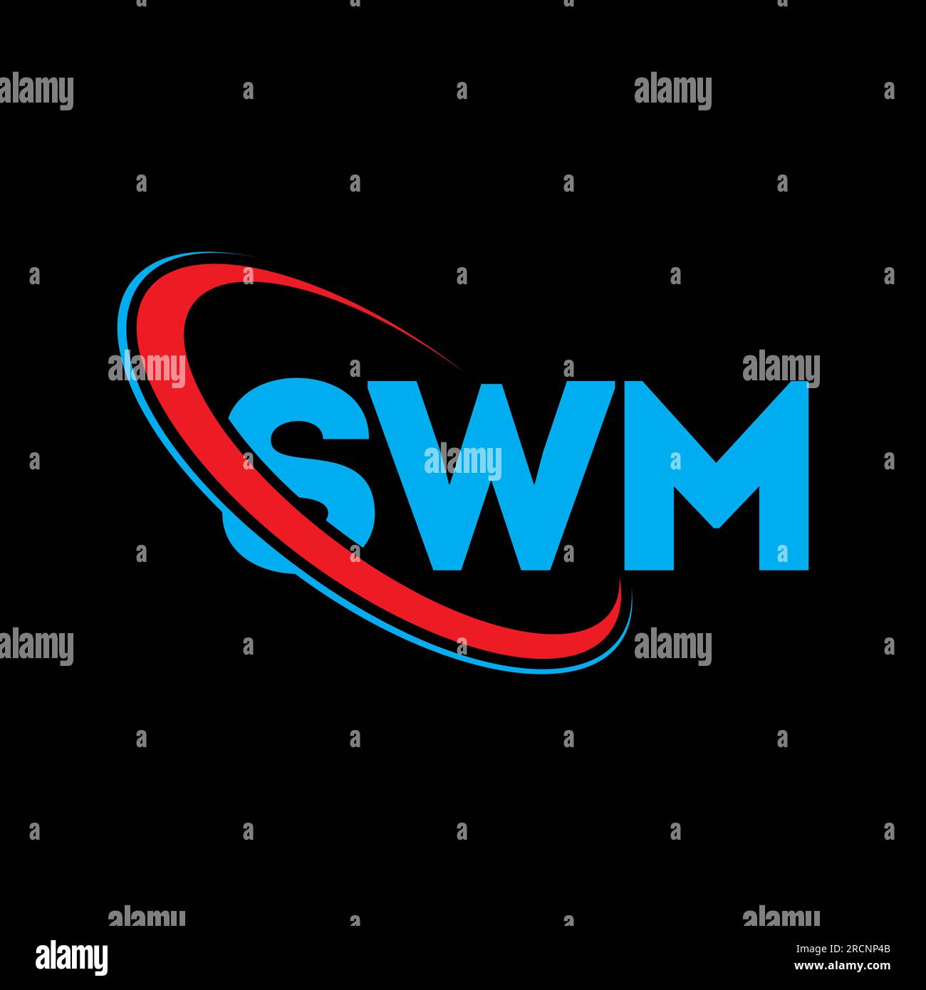 SWM logo. SWM letter. SWM letter logo design. Initials SWM logo linked ...
