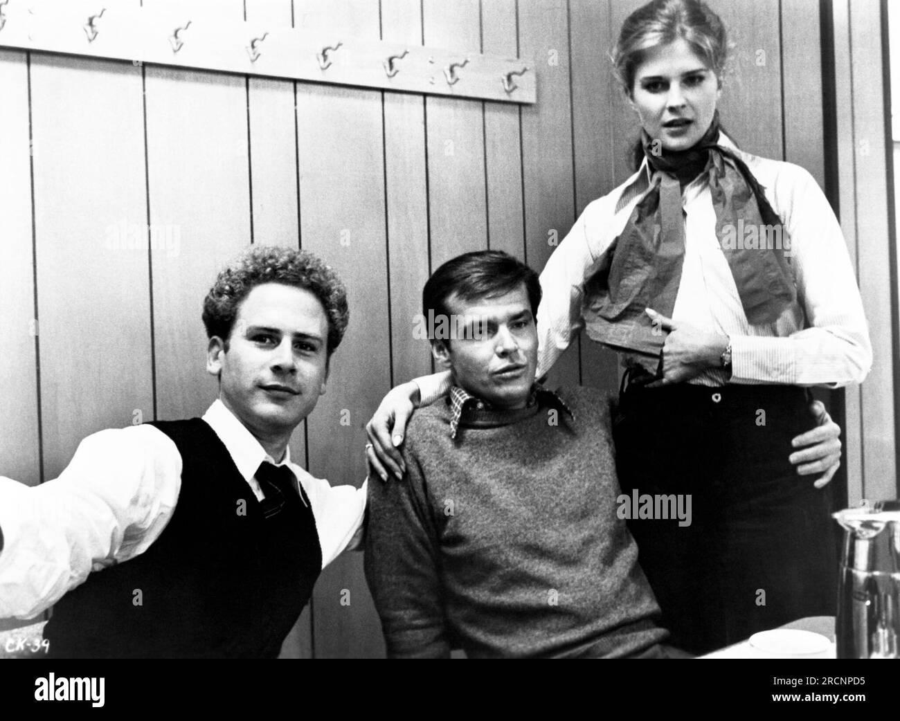 JACK NICHOLSON, ART GARFUNKEL and CANDICE BERGEN in CARNAL KNOWLEDGE (1971), directed by MIKE ...