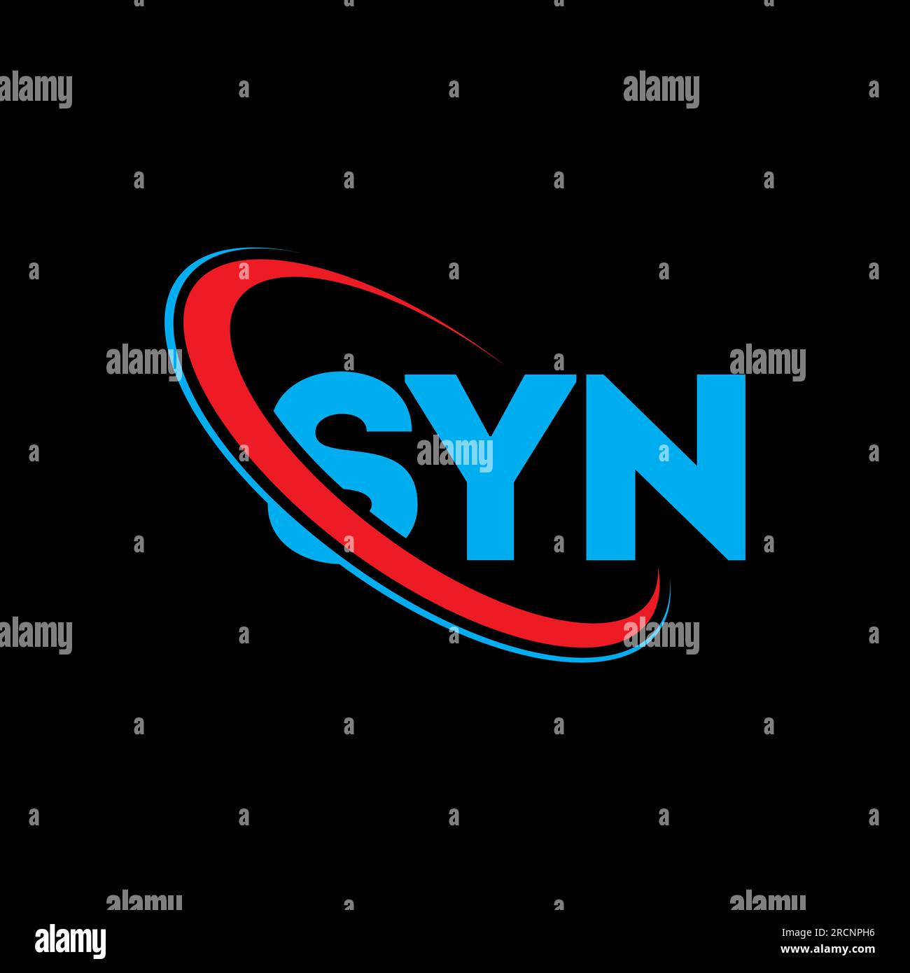 SYN logo. SYN letter. SYN letter logo design. Initials SYN logo linked ...