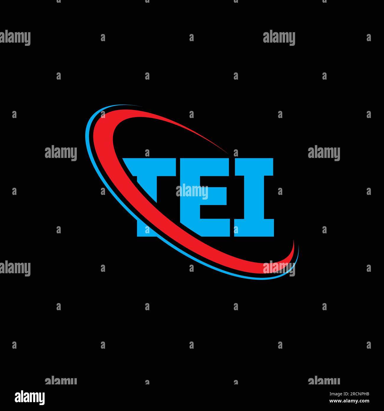 TEI logo. TEI letter. TEI letter logo design. Initials TEI logo linked ...