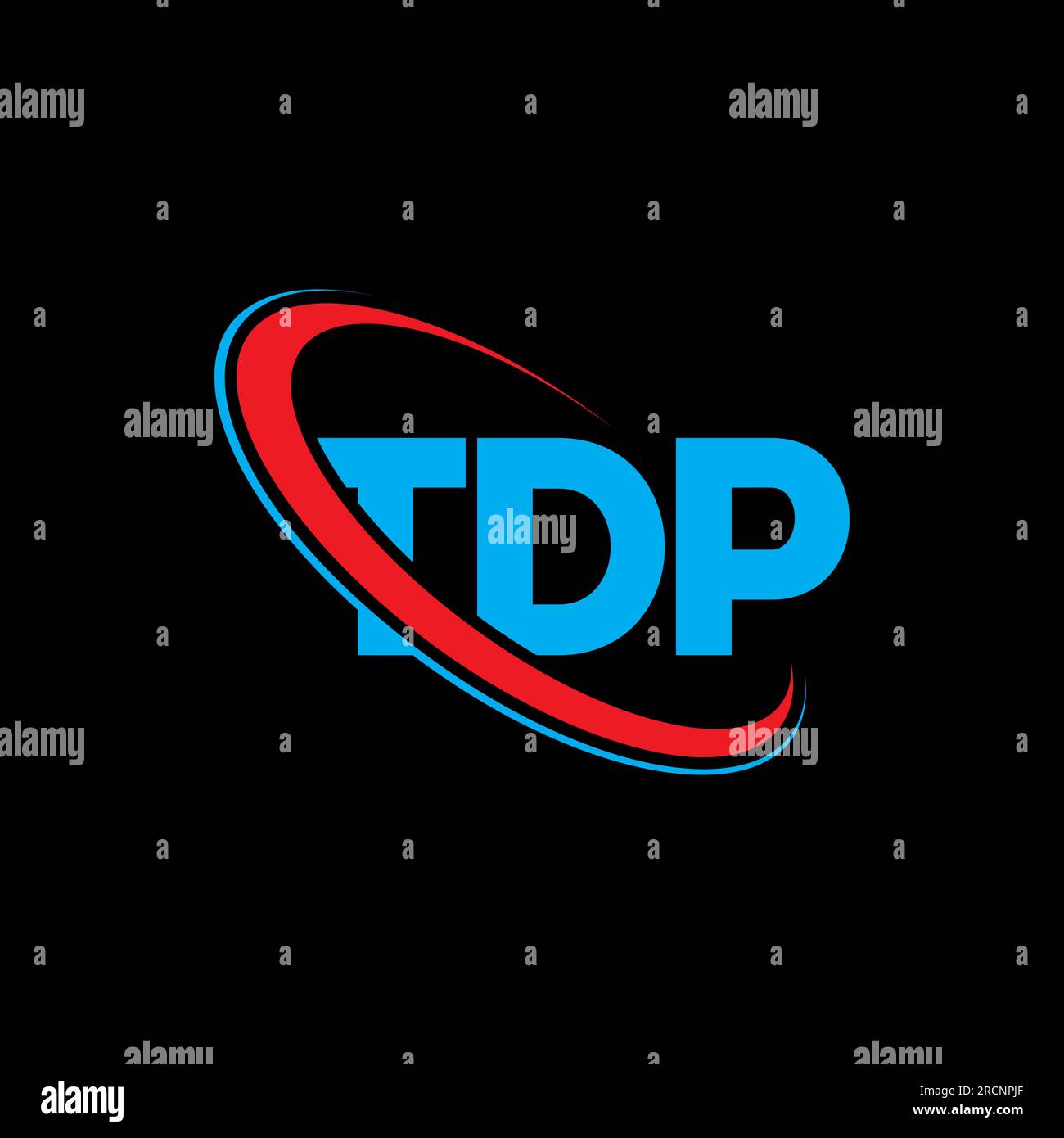 TDP logo. TDP letter. TDP letter logo design. Initials TDP logo linked ...