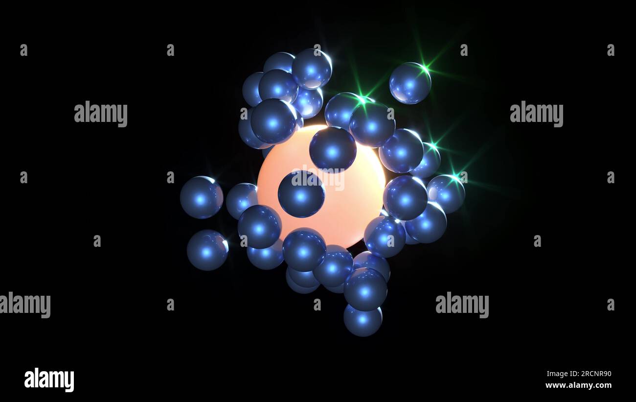 Surgery concept Treatment of body cells T-Cells Work 3d render Stock ...