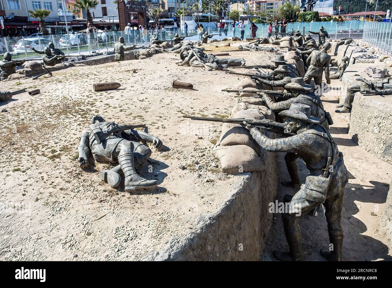 Barely 20 feet apart Stock Photo - Alamy