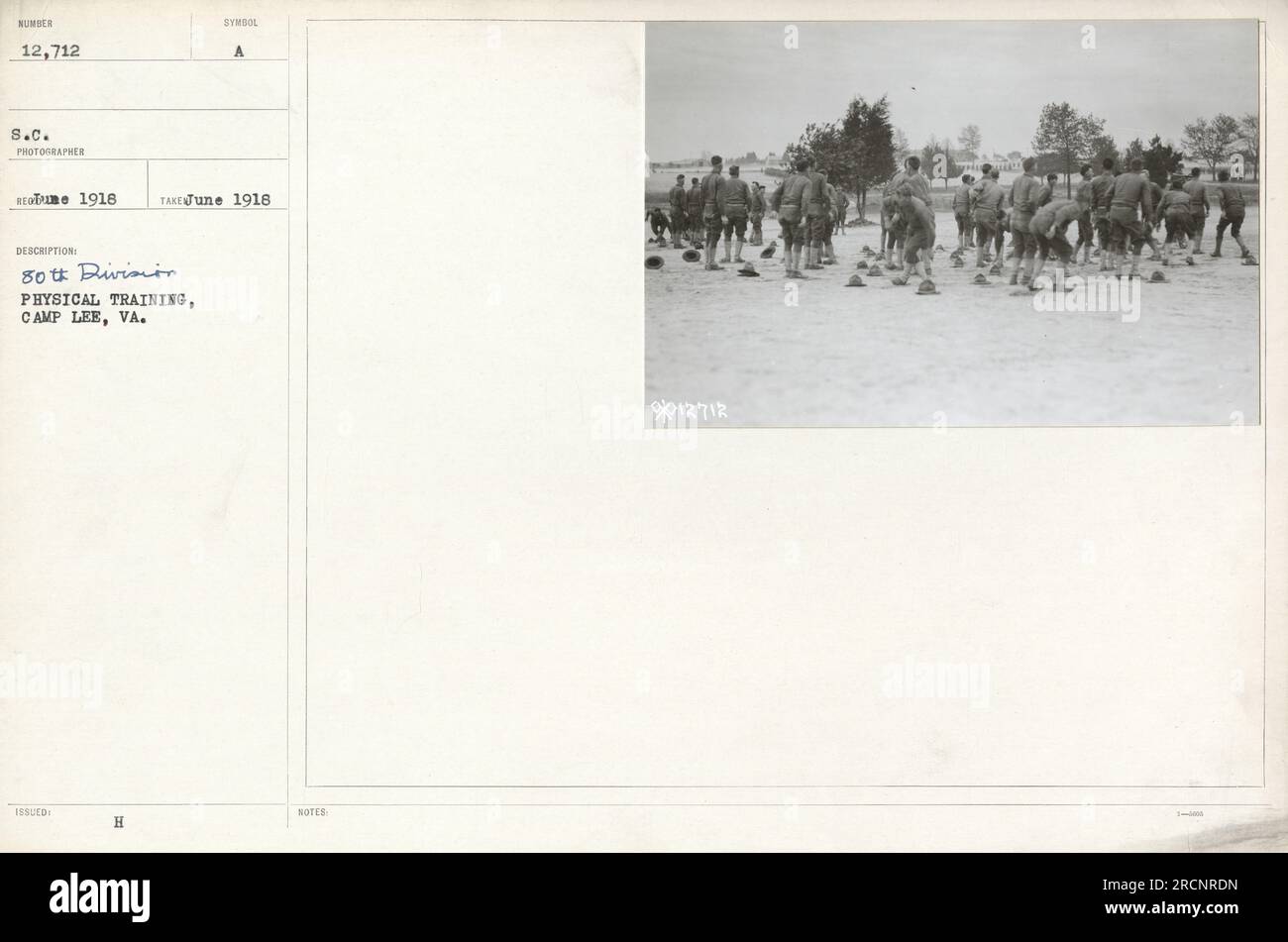 Soldiers from the 80th Division participate in physical training ...