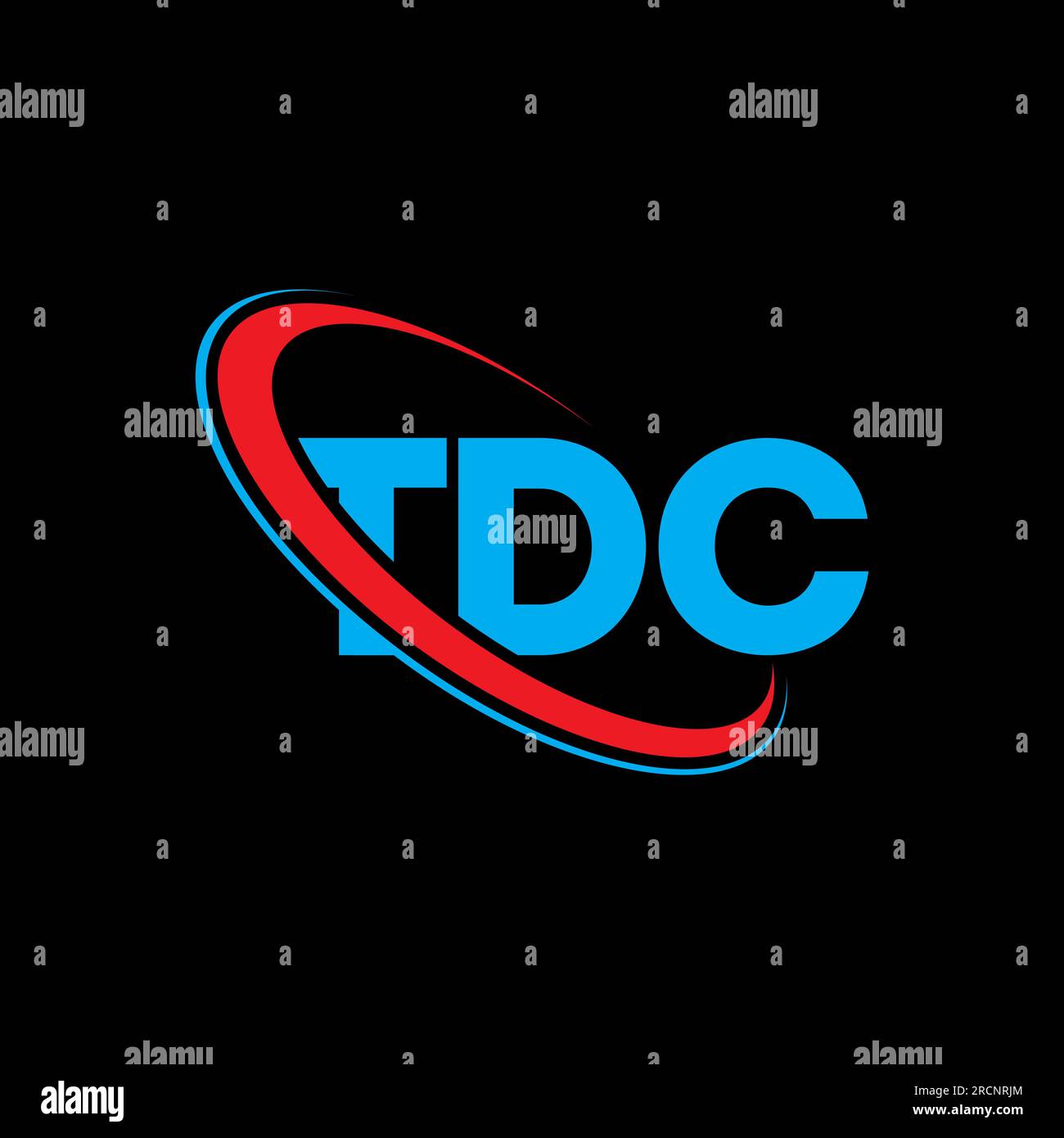TDC logo. TDC letter. TDC letter logo design. Initials TDC logo linked ...